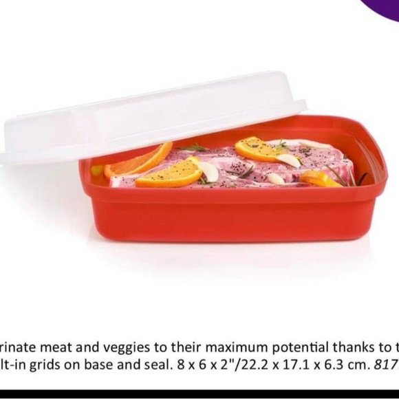 Tupperware | Kitchen | Tupperware Jr Season Server Marinade Container ...